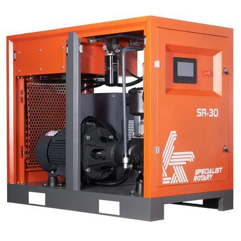 SR-50VSD Detroit Air Screw Compressor 50Hp 219Cfm 37Kw Variable Speed ...